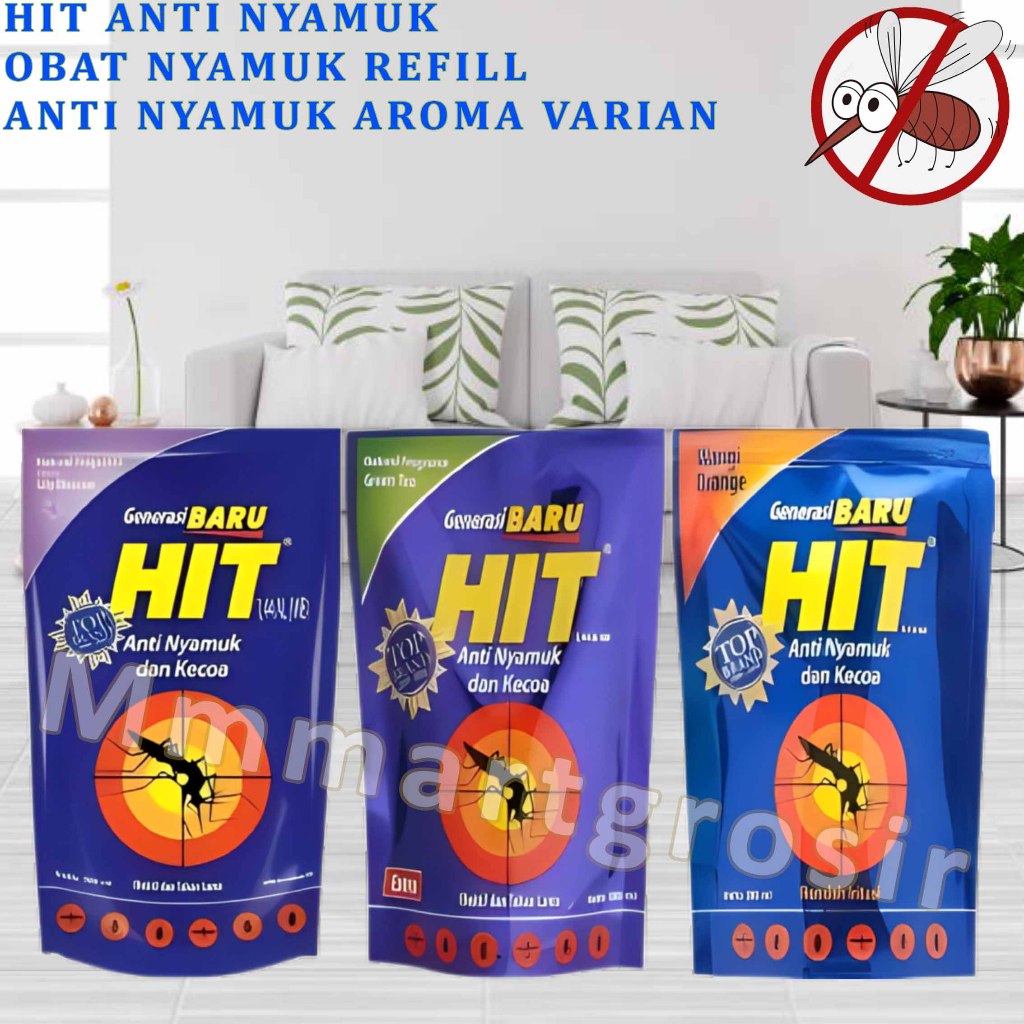 Jual Hit Anti Nyamuk / Obat Nyamuk Refill / Obat Anti Nyamuk Aroma ...