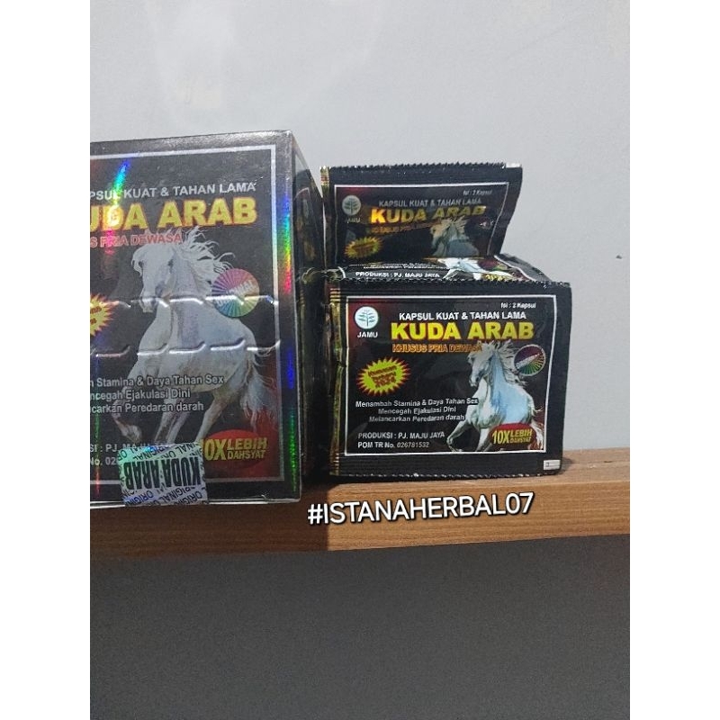 Jual KUDA ARAB KAPSUL ORIGINAL UNTUK PRIA KUAT | Shopee Indonesia