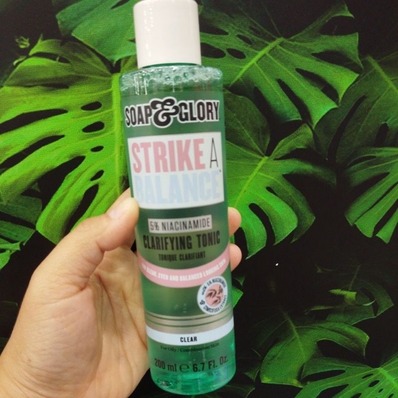 Jual SOAP & GLORY STRIKE A BALANCE 5% NIACINAMIDE CLARIFYING TONIC ... Jual SOAP & GLORY STRIKE A BALANCE 5% NIACINAMIDE CLARIFYING TONIC ...