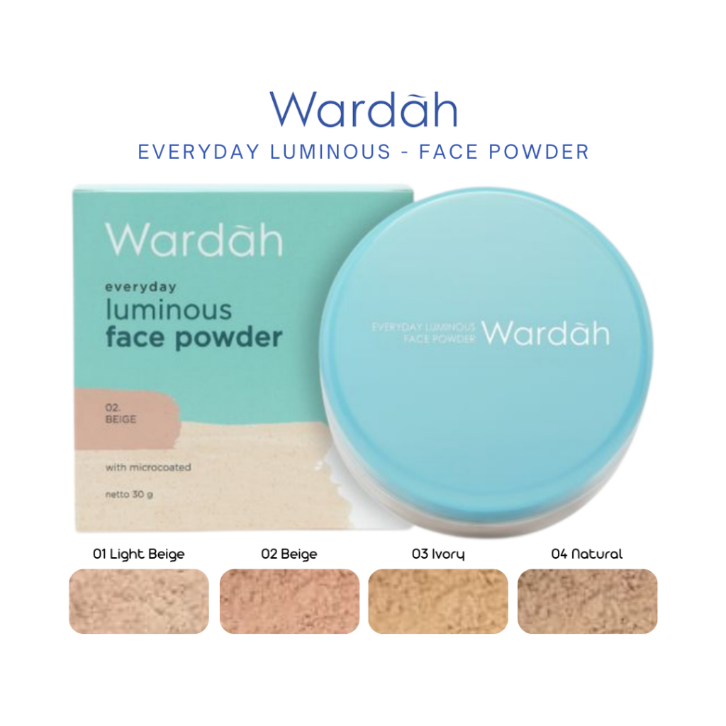 Jual WARDAH Everyday Luminous Face Powder 30 gr - Bedak | Shopee Indonesia