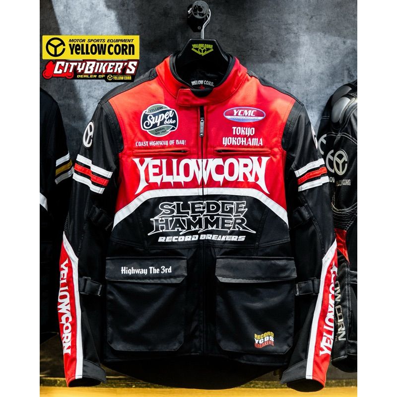 Jual New Yellowcorn Jacket 2024 / BB4107 RED Adventure Jacket | Shopee ...