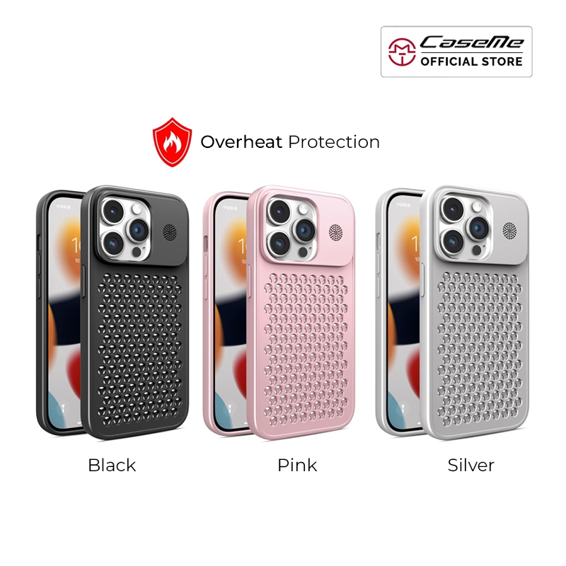 Jual Caseme Casing Airflow iPhone 11 12 13 14 15 16 PRO MAX PLUS Hard ...