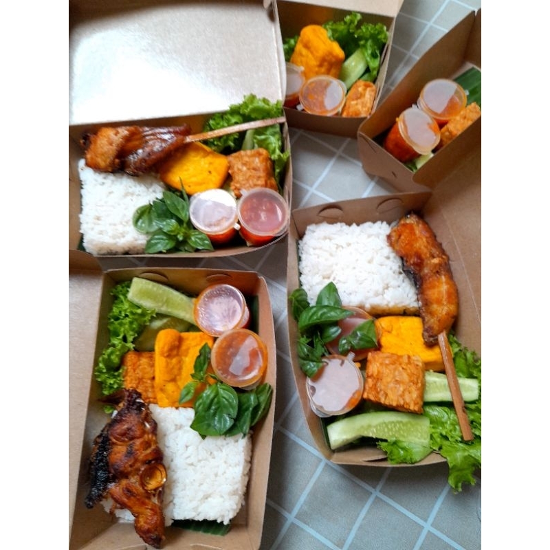 Jual NASI BOX IKAN PATIN ASAP | SAMBAL PEDAS NAMPOLLL | Shopee Indonesia