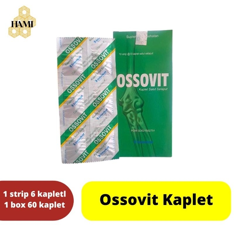 Jual Ossovit Kaplet Box 60 Kaplet - Multivitamin Persendian | Shopee ...