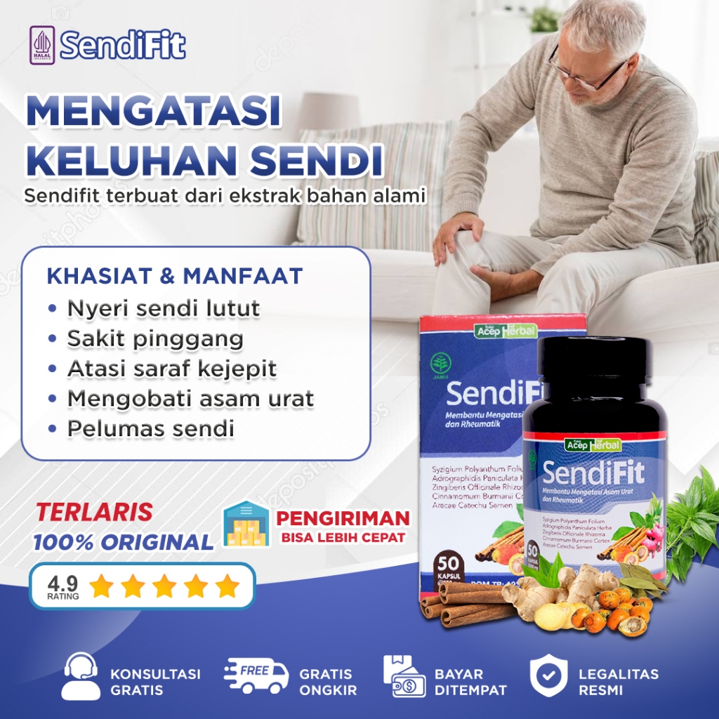 Jual Obat Asam Urat Nyeri Sendi Saraf Kejepit Obat Sakit Pinggang ...