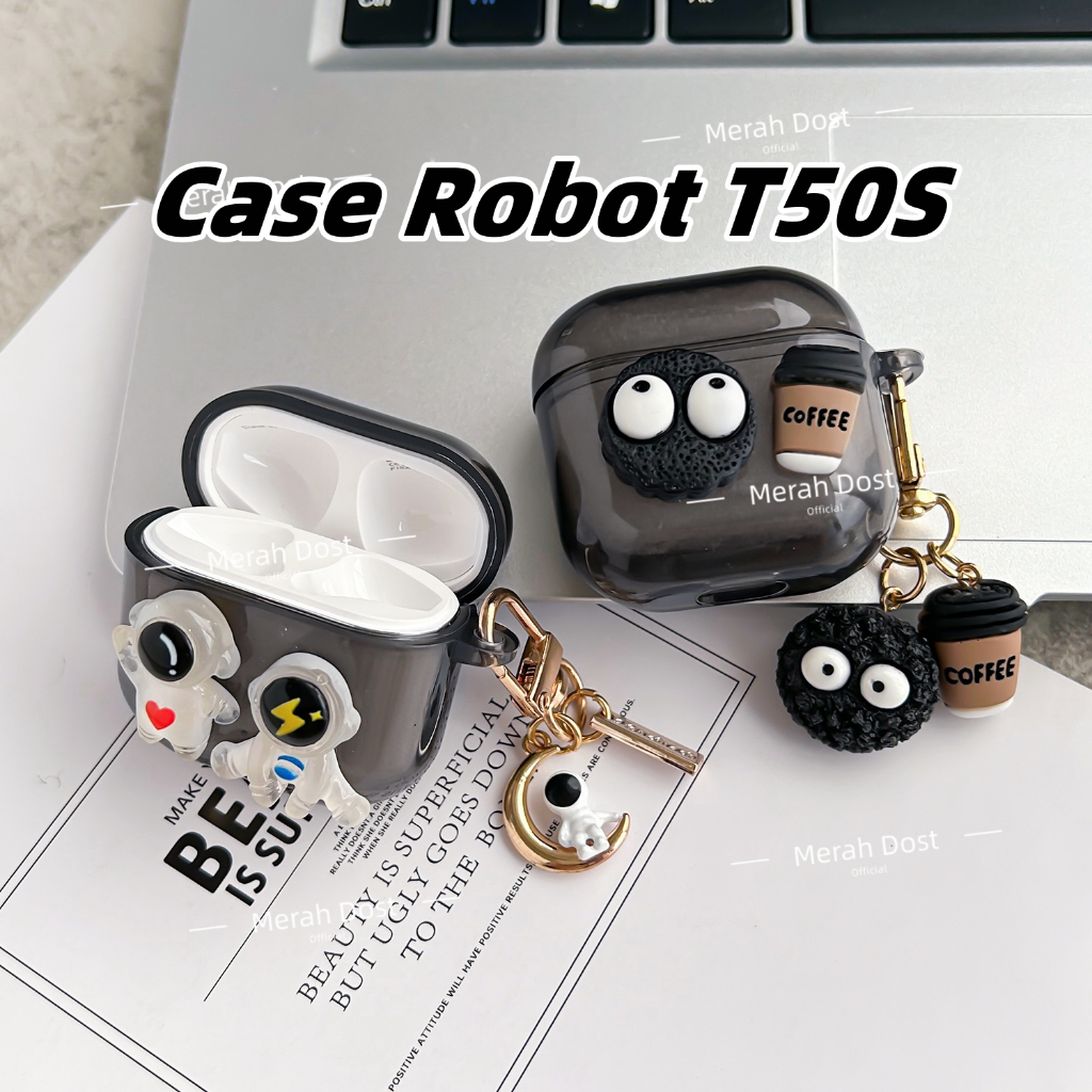Jual Case Robot TWS Airbuds T50S Pelindung TWS Earphone Untuk Robot ...
