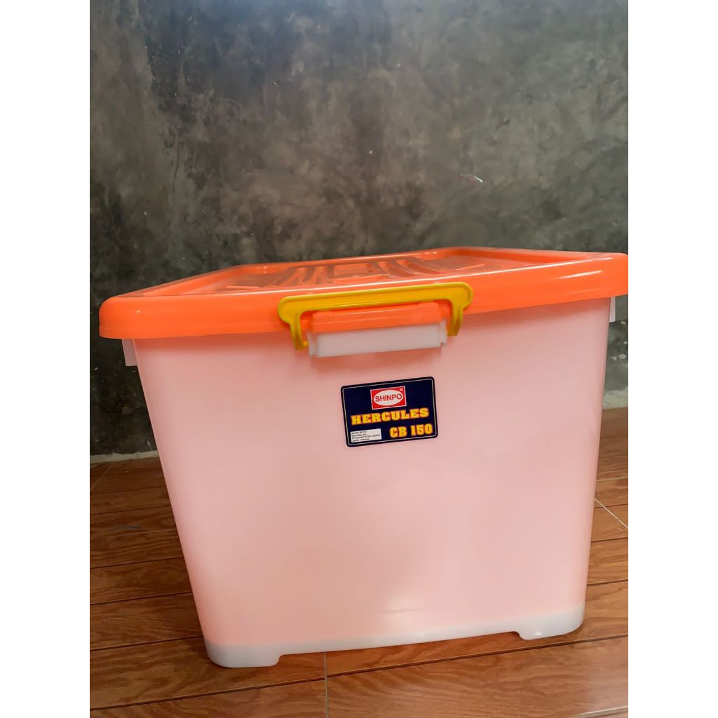 Jual Shinpo Hercules sip 119 CB 150 liter container kotak box roda ...