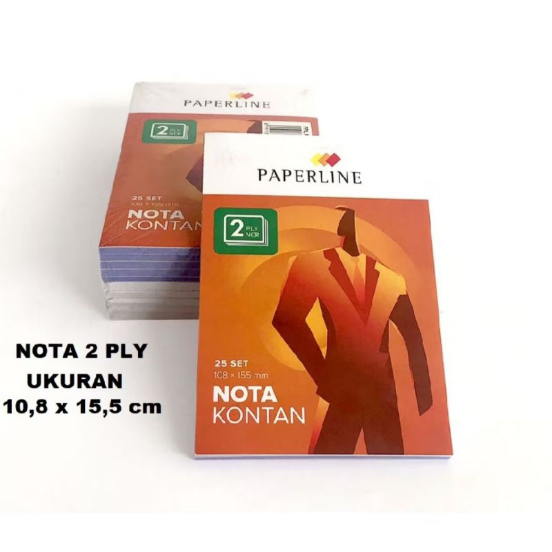 Jual NOTA KONTAN 2 PLY PAPERLINE (KECIL) | Shopee Indonesia