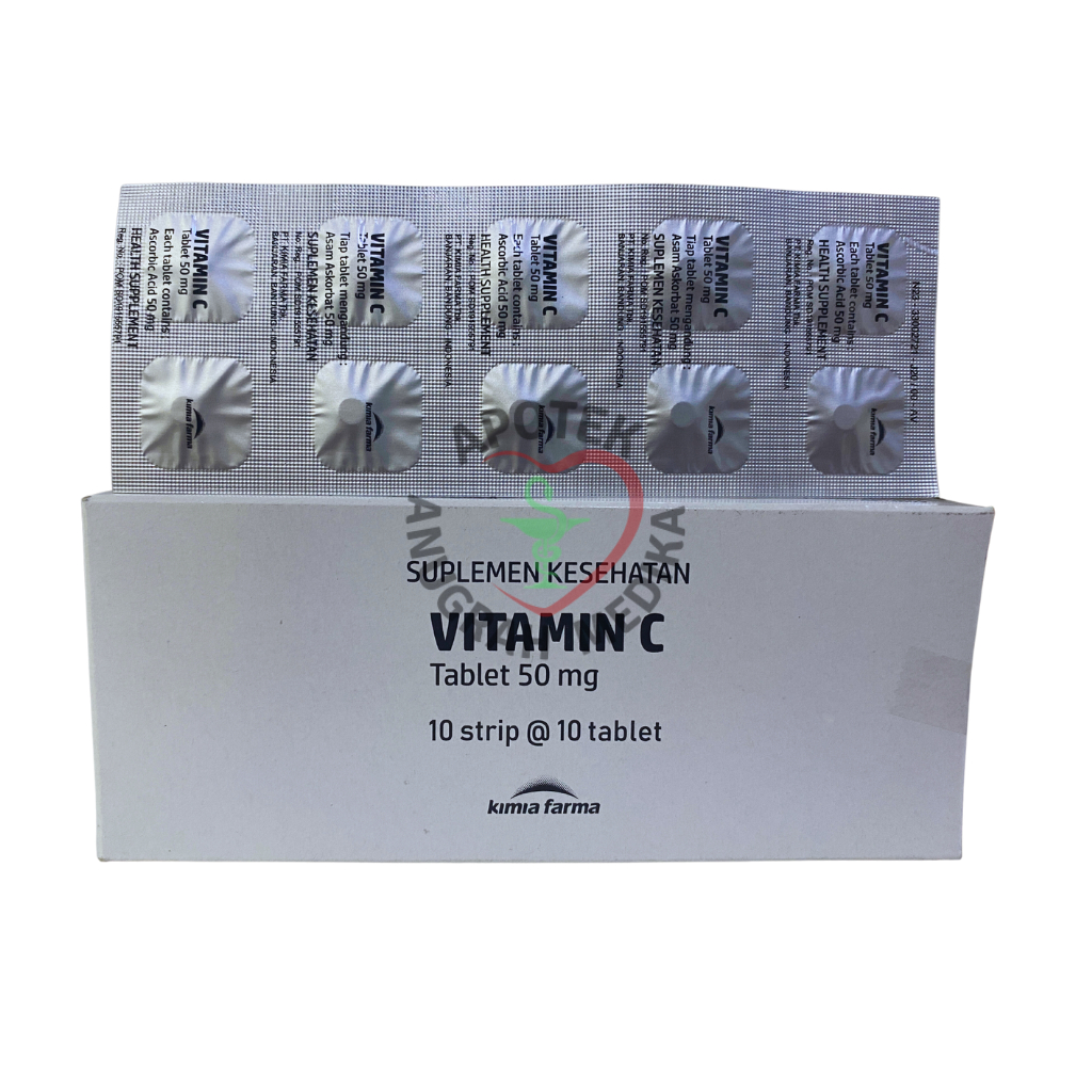 Jual VITAMIN C 50 MG STRIP | Shopee Indonesia