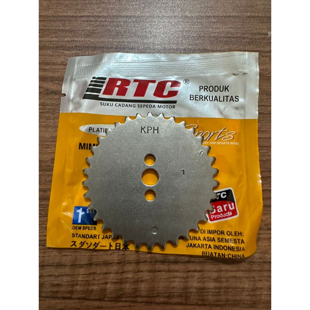 Jual ( RTC ) Gigi Sentrik Kharisma 34T Motor KPH ( A CLASS ) | Shopee ...