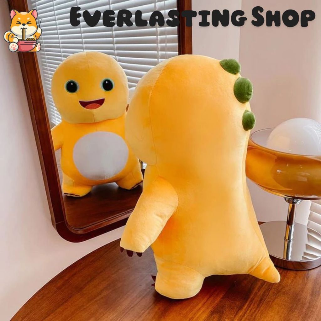 Jual Boneka Nailong Doll Naga Super Jumbo Plush Doll Dino Kuning Yellow ...