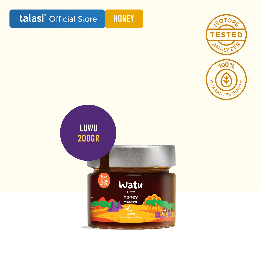Jual Origin Luwu, Talasi Watu Honey - Madu Murni 200gr | Shopee Indonesia