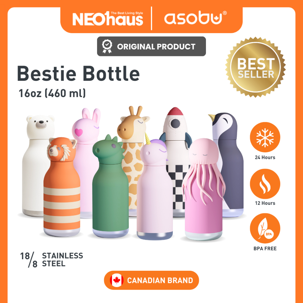 Jual ASOBU BESTIE BOTTLE 460 Ml - Tumbler Asobu 460 ml | Shopee Indonesia