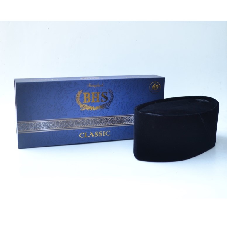 Jual BHS Songkok BHS / Peci Hitam BHS Classic | Shopee Indonesia