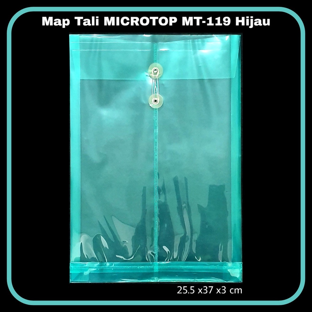 Jual Map Tali Microtop MT- 119 (Minimal 12) / Map Tali Plastik / Map ...