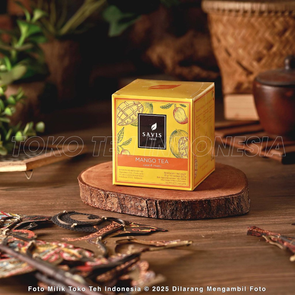 Jual Savis Tea - Mango Tea Box isi 10tb Fruity Tea Premium Teh Rasa ...