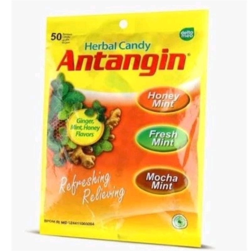 Jual Herbal Candy Antangin Permen 50pcs | Shopee Indonesia