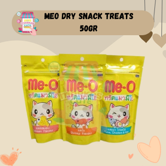 Jual ME-O DRY CAT SNACK TREATS 50gr - Snack Kucing Kering Cemilan Meo ...