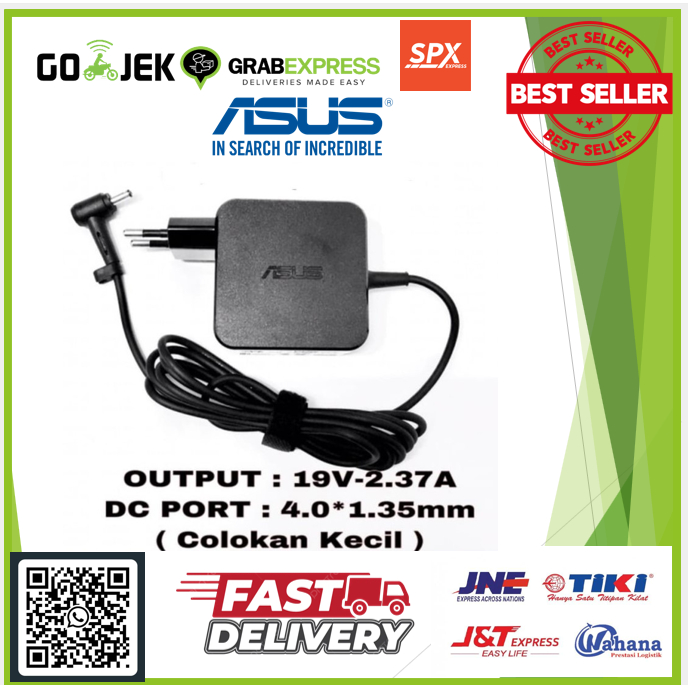 Jual Adaptor Charger Asus E402 E402B E402BP E402S E402W E402M E402Y ORI ...
