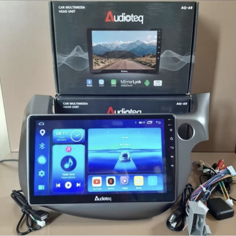 Jual Head Unit Android Honda Jazz GE8 Audioteq Ram 2/32 Gb 10 Inchi ...
