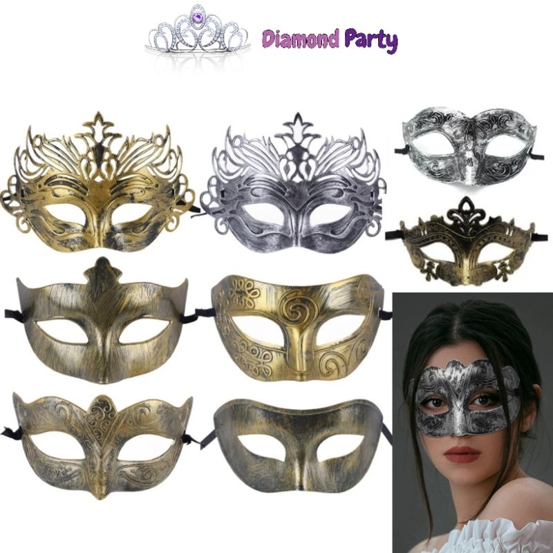 Jual Topeng mata masquerade Vintage Prince Gaya Jazz Retro / Topeng ...