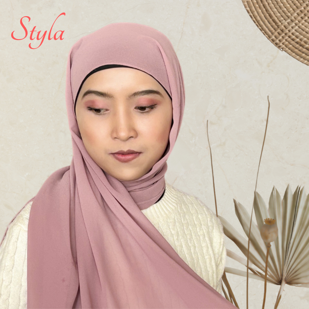 Jual STYLA HIJAB - Bundling 5 Pcs Hijab Jilbab Kerudung Pashmina Ceruty Babydoll | Hijab Jilbab ...