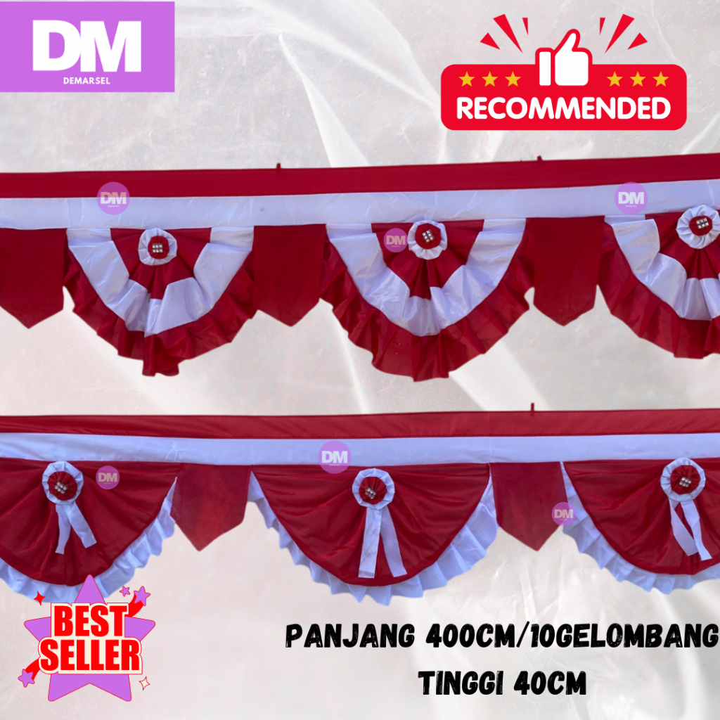Jual Bendera indonesia bendera merah putih bendera panjang bendera ...