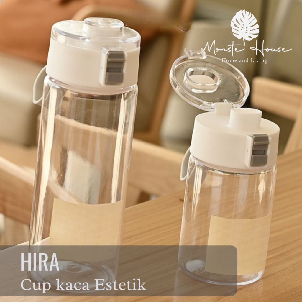 Jual |MONSTE| 229 HIRA Water Bottle Minuman Minimalis Botol Kopi Dan ...