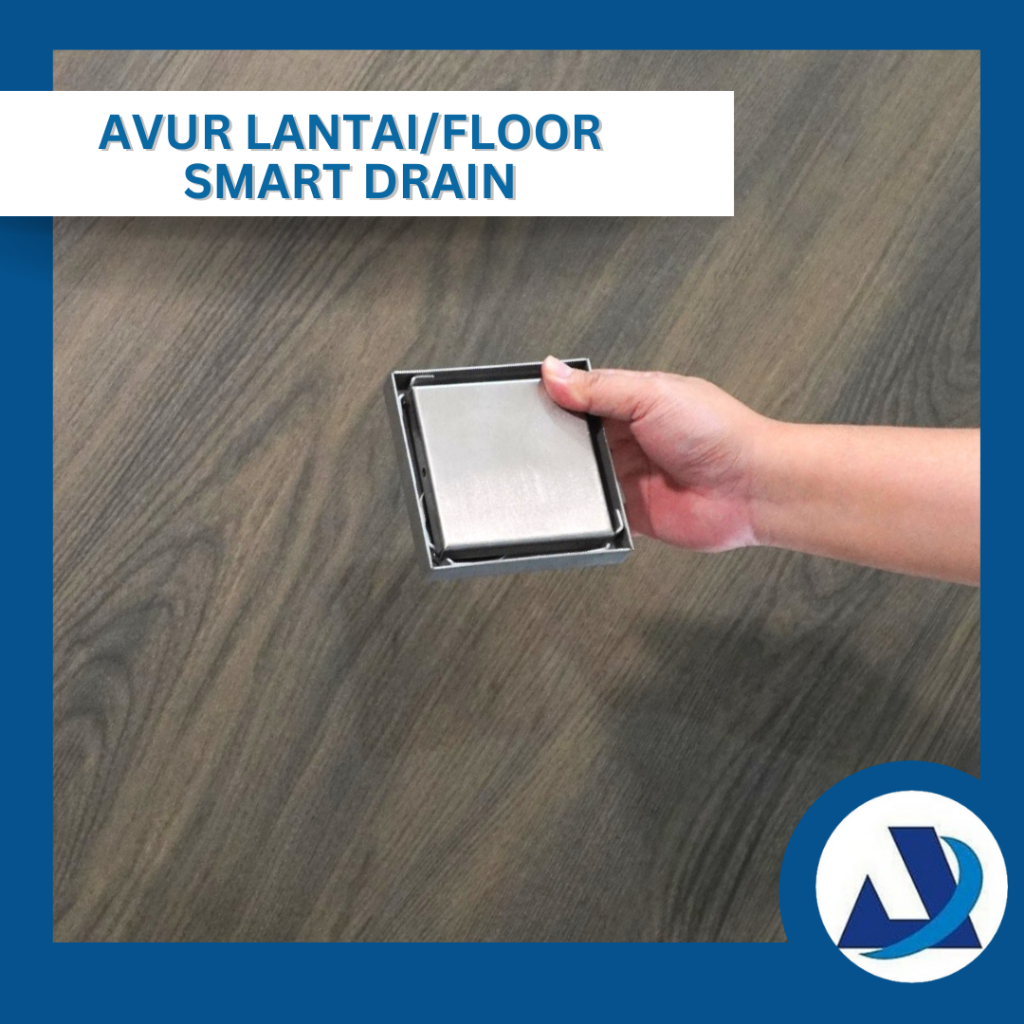 Jual Saringan Got Floor Drain Avur Lantai Smart Drain Silver Abu ...