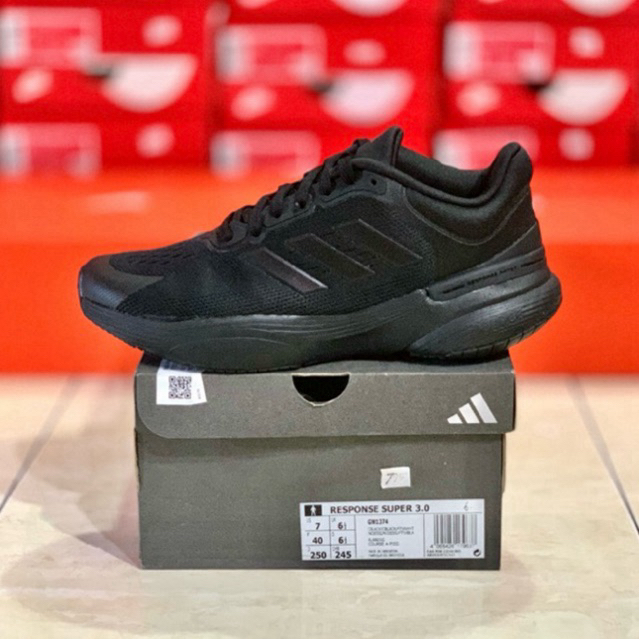 Jual SEPATU FULL BLACK ADIDAS RESPONSE SUPER 3.0 ORIGINAL STORE (GW1374 ...
