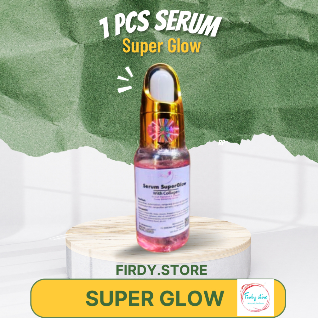 Jual Serum Super Glow Kidey Beauty Ampuh Glowing Kemasan Baru Bpom ...