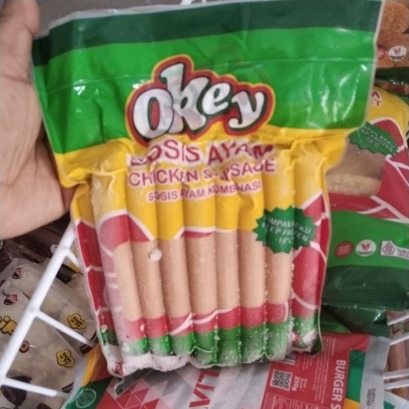 Jual Sosis ayam okey 500Gram | Shopee Indonesia