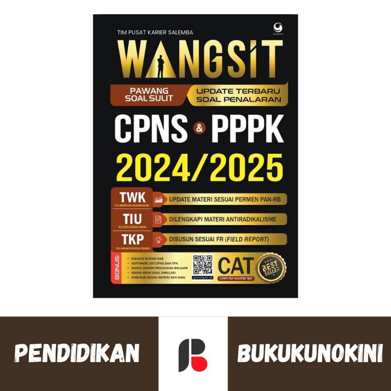 Jual (Original, Segel) Buku Wangsit (Pawang Soal Sulit) CPNS & PPPK 2024/2025 - Tim Pusat Karir ...