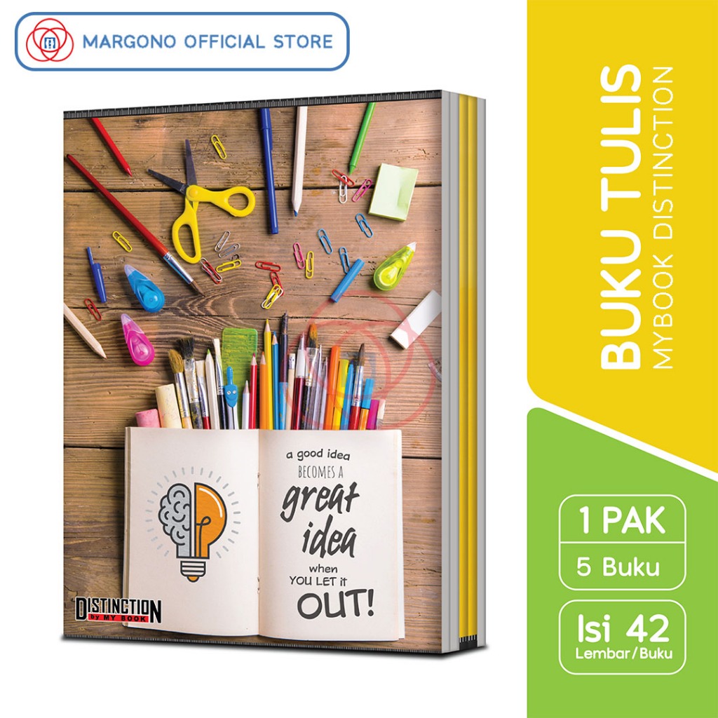 Jual My Book Distinction Buku Tulis ATK Alat Tulis 42 Lembar Boxy - 5 ...