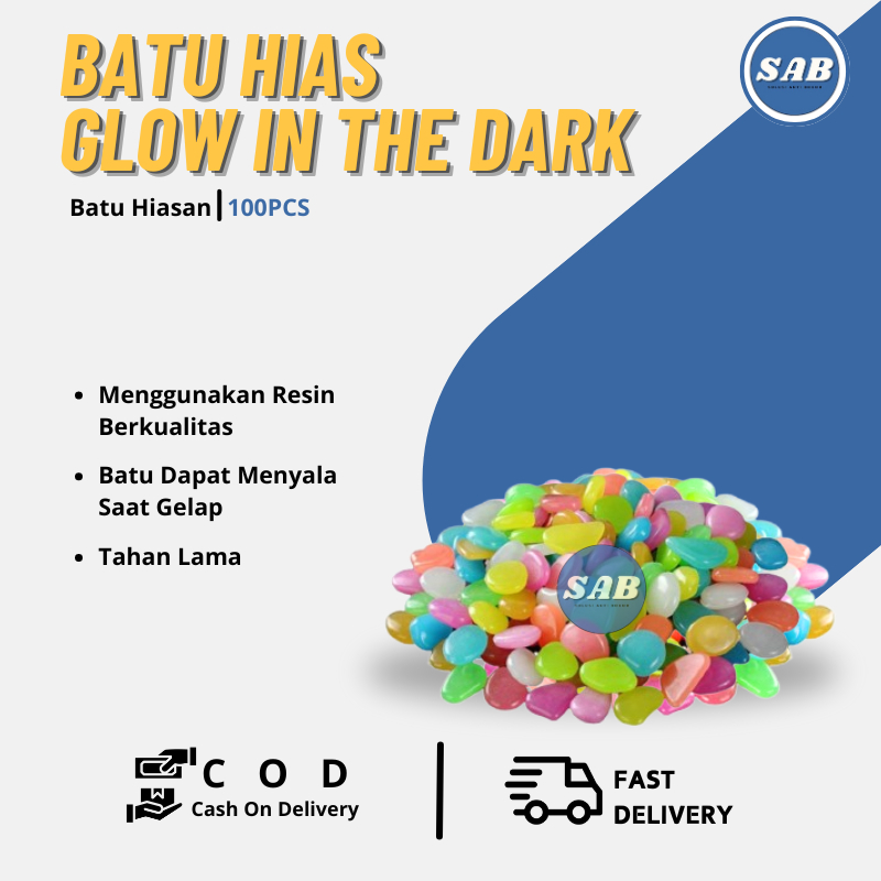 Jual Batu Glow In The Dark Batu Hias Aquarium Tanaman Taman Dekorasi ...