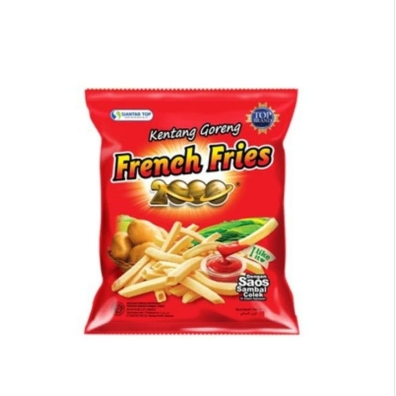 Jual French Fries 2000 15gr / Snack Kentang Goreng French Fries 2000 ...