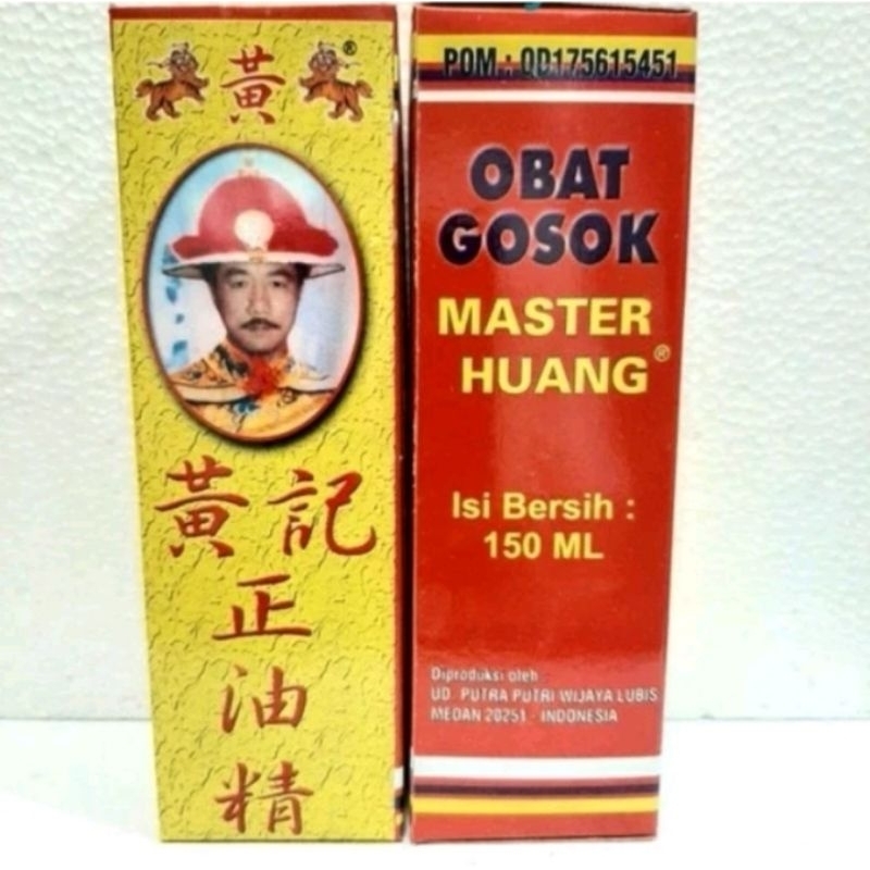 Jual Obat Gosok Master Huang isi 150ml | Shopee Indonesia