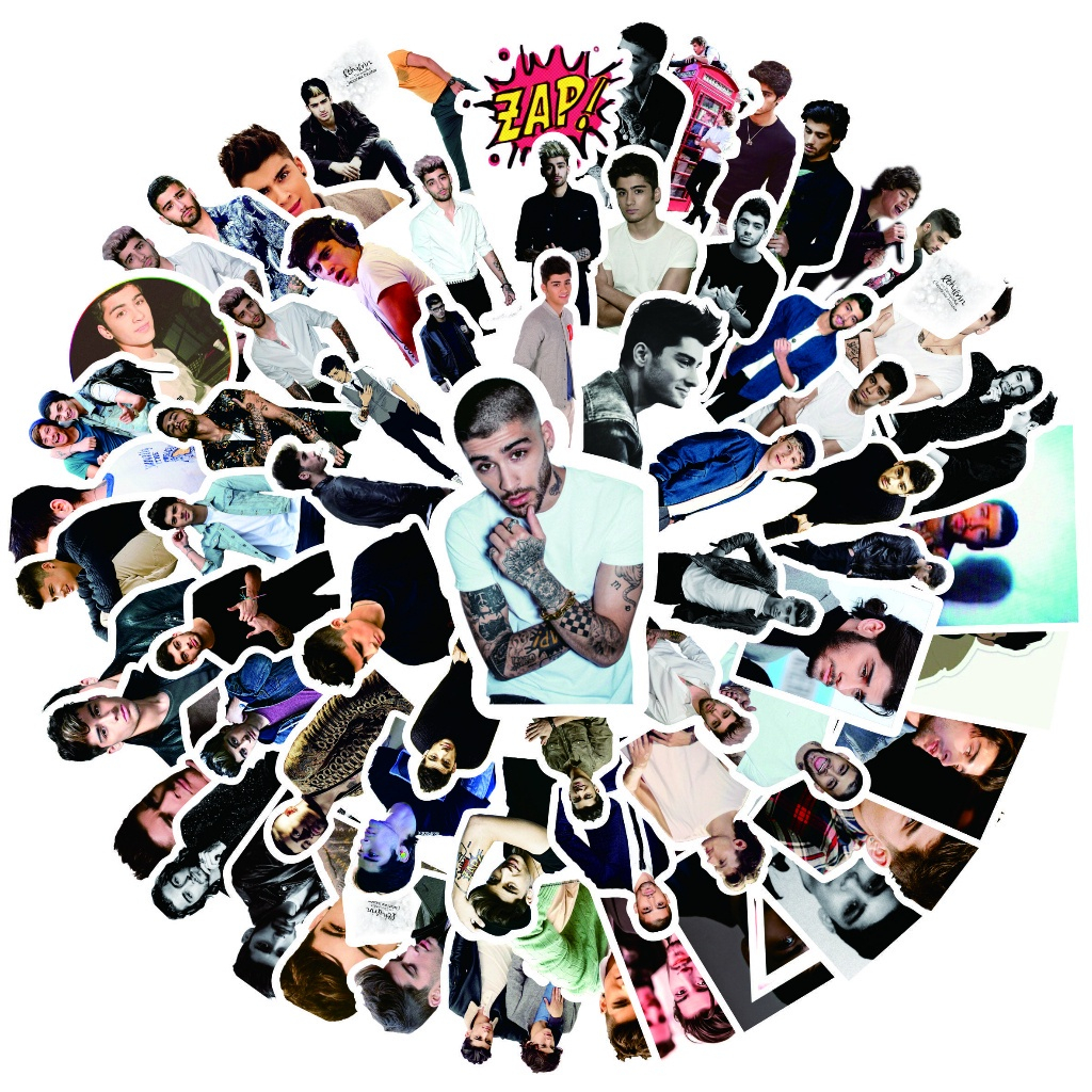 Jual COD 50 Pcs Stiker Pack Motif Zayn malik Lucu Aesthetic Vynil ...