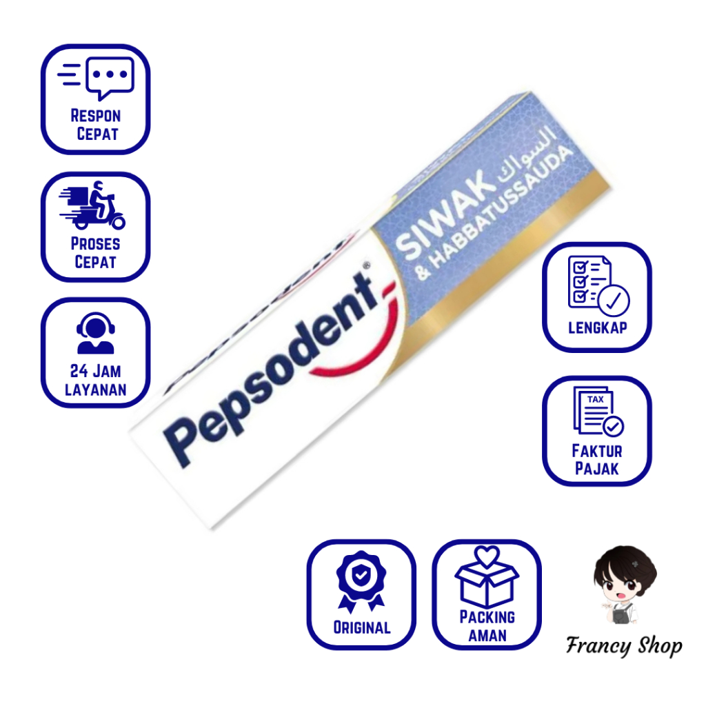 Jual Pepsodent Siwak & Habbatussauda Pasta Gigi 65 gr | Shopee Indonesia