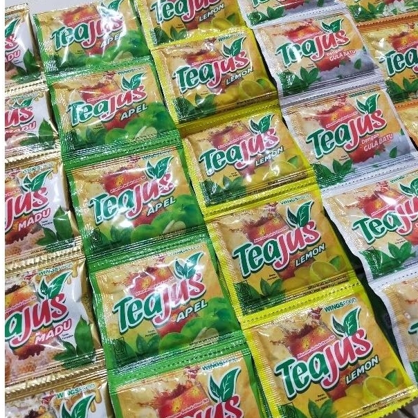 Jual TEAJUS MINUMAN TEH MELATI MINUMAN SERBUK 1 RENCENG | Shopee Indonesia