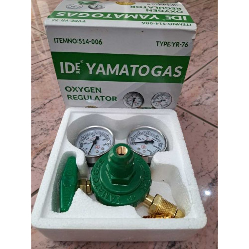 Jual Regulator Las Oksigen Yamato YR-76 Tabung Gas Oxygen Welding | Shopee Indonesia