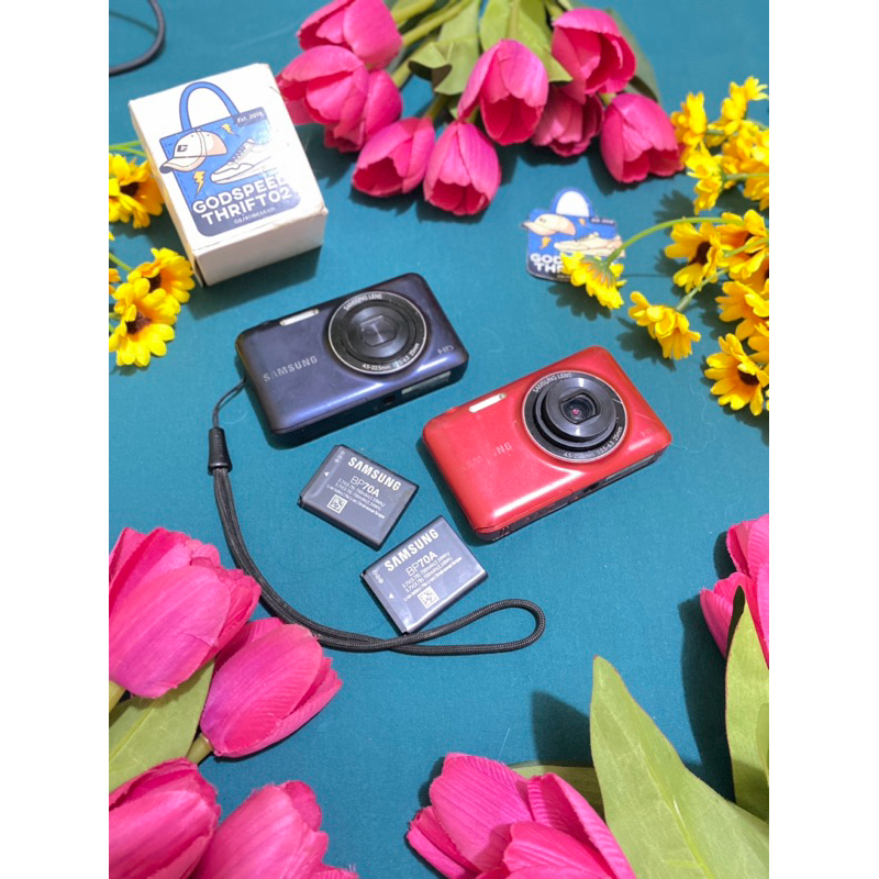 Jual Camera Digital Samsung ES95 Red Blue series 16.1 MegaPixels (MINUS ...