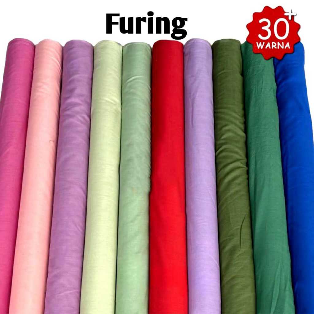 Jual Kain Furing Daleman Hyget Premium Harga 0,5 Meter /furing adem ...