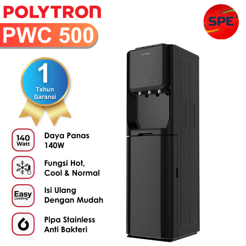 Jual Dispenser Galon Bawah Polytron PWC500 / PWC 500 Garansi Resmi (MEDAN) | Shopee Indonesia