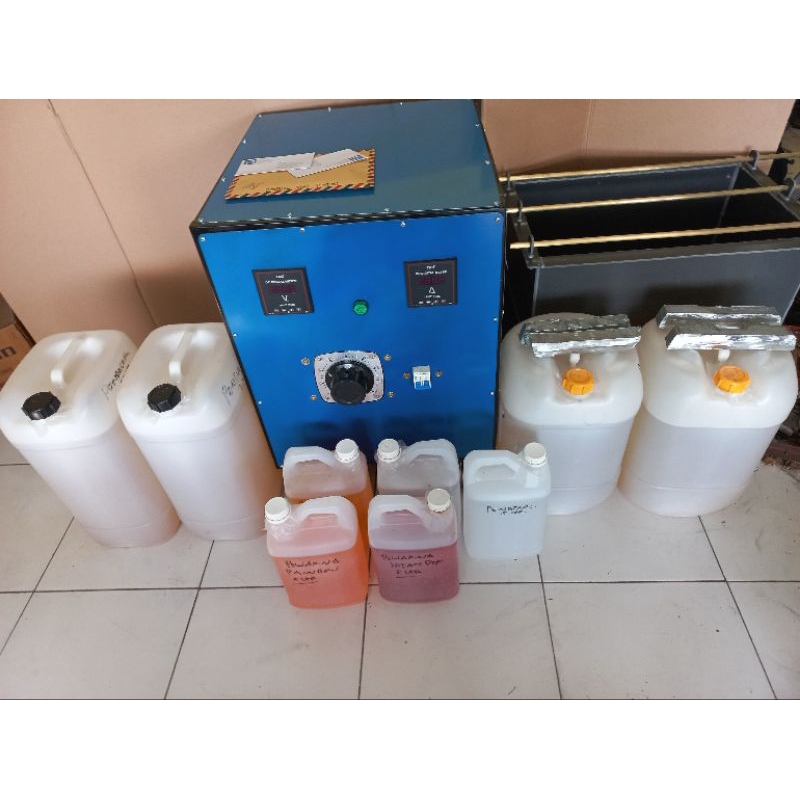 Jual Paket lengkap alat bahan zinc galvanize plating | Shopee Indonesia