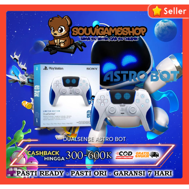 Jual Stick PS5 Stik PS 5 DualSense Wireless Controller ASTRO BOT ...