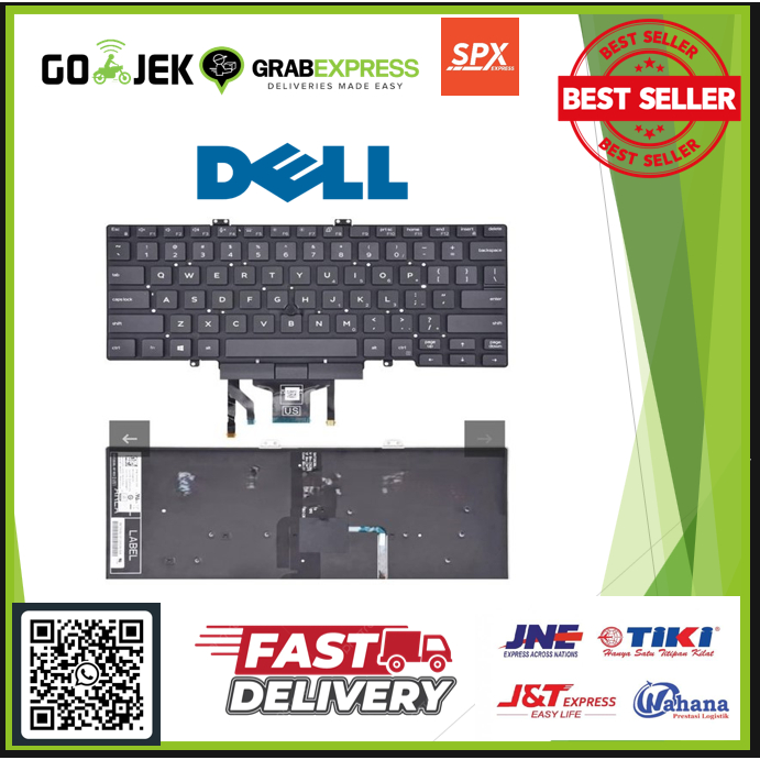 Jual keybord Laptop Dell Latitude 5400 5401 5402 backlight | Shopee ...