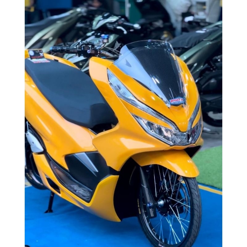Jual Windshield Pcx Lokal 150 Standar Ceper. Visor Pcx150 Model Standar ...