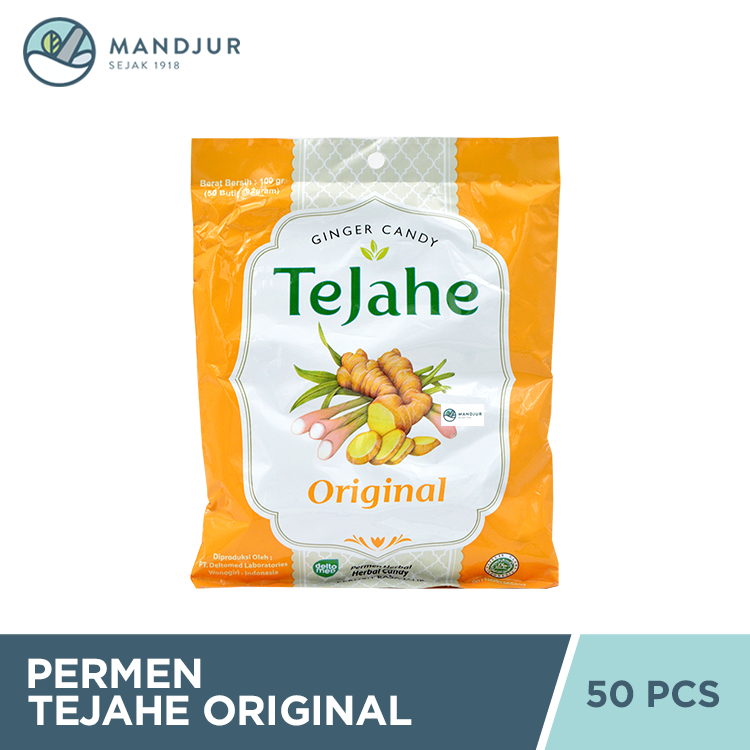 Jual Permen Tejahe Original 50 Butir - Menghangatkan Tenggorokan ...