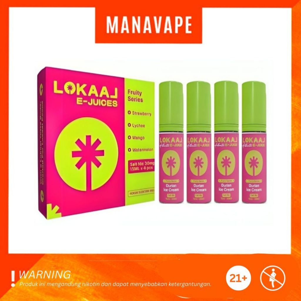 Jual Liquid Movi x Lokaal Durian Ice Cream 15ml | Shopee Indonesia